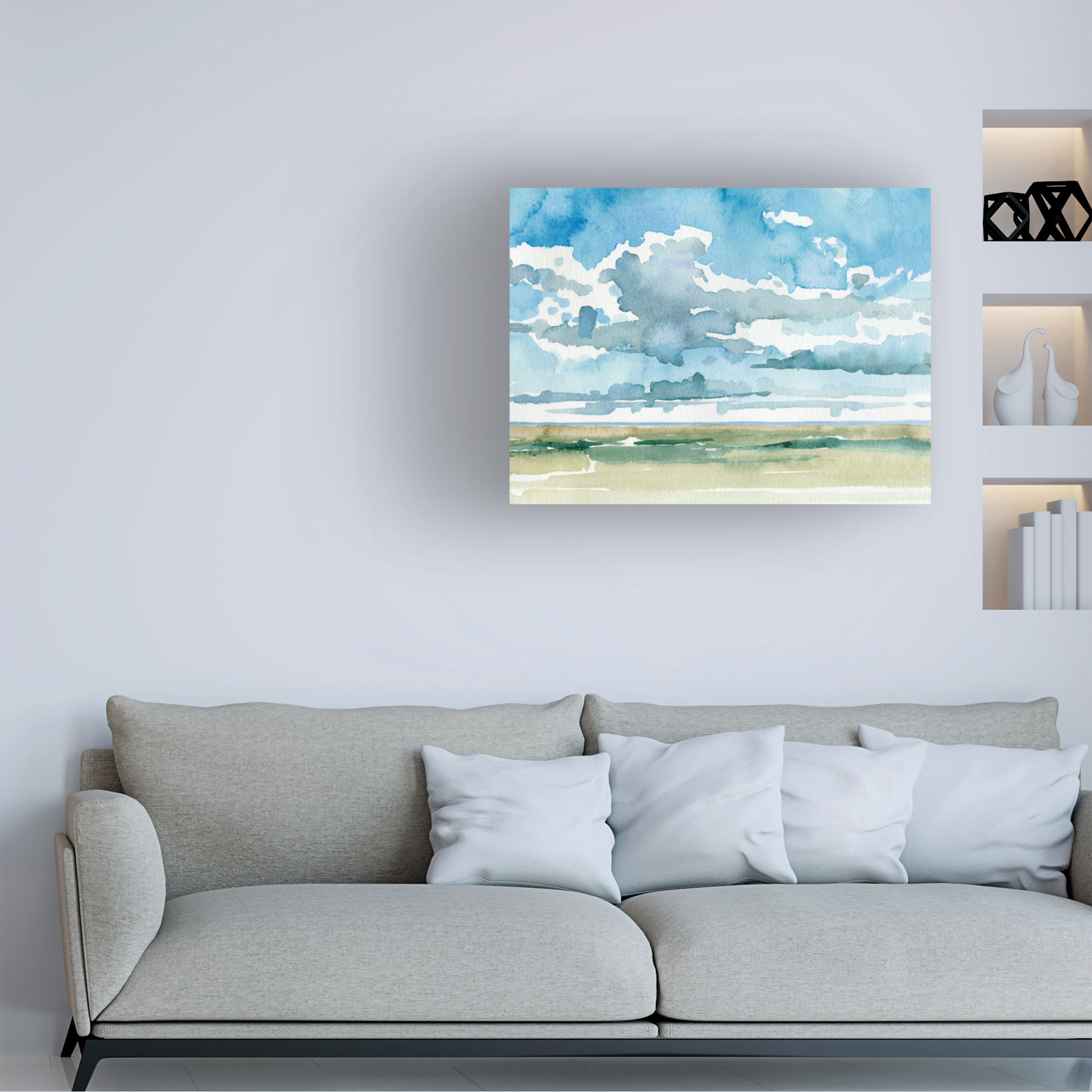Winston Porter Open Sky Study II by Emma Caroline - Wrapped Canvas Painting | Wayfair